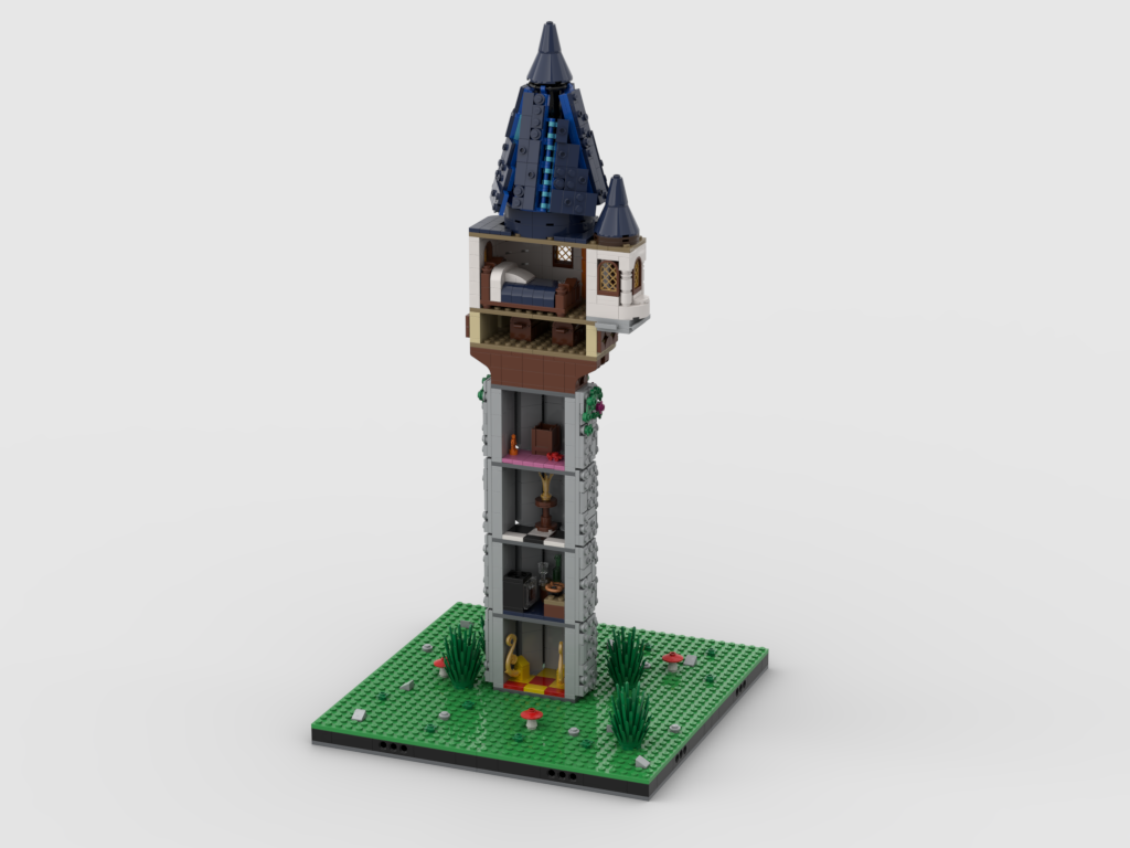 MOC - Rapunzel Tower| Modular Fairy Tale world – How to build it
