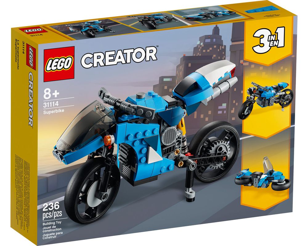 Lego 31114 Superbike alternate build – How to build it