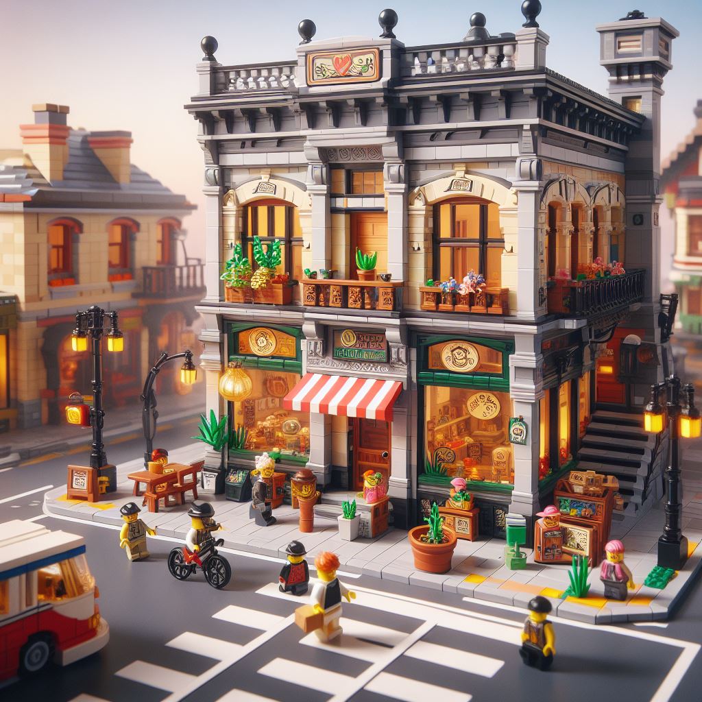 32 Lego MOCs AI ideas for Modular shops – How to build it
