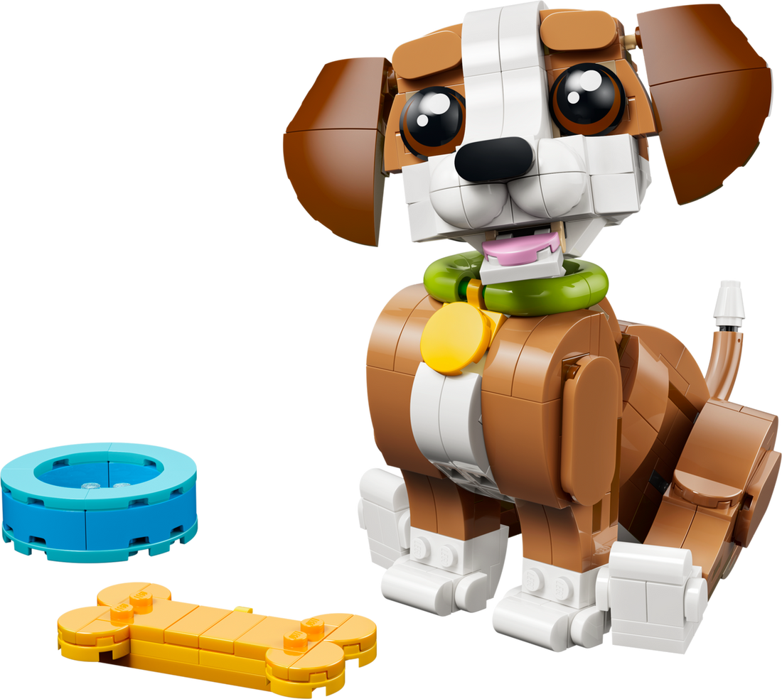 LEGO Set 31382-1 Cute Animals: Playful Puppy Dog Alternate build Ideas ...