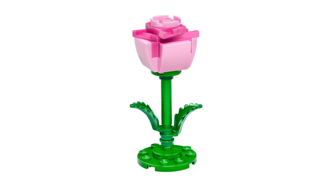 LEGO Set 6614220-1 Micro Pink Rose Alternate build Ideas: a floral dis ...