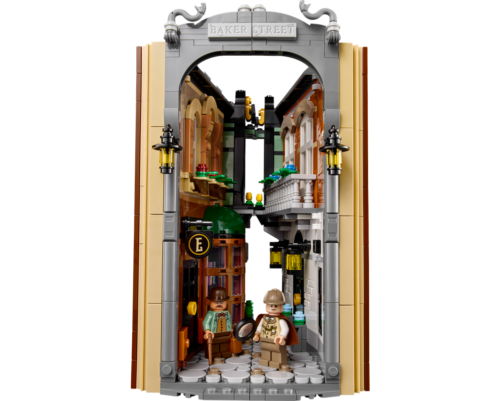 LEGO SET 10351 - Alternate build | Sherlock Holmes: Book Nook – How to ...