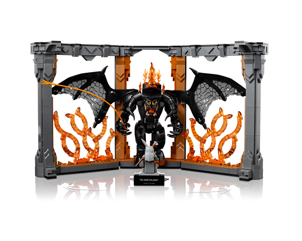 LEGO SET 10367 - Alternate build | The Lord of the Rings: Balrog Book ...