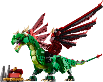 LEGO SET 31161 - Alternate build | Medieval Dragon – How to build it