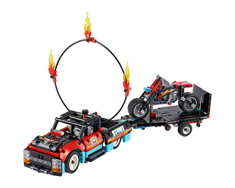 LEGO SET 42106 - Alternate build | Stunt Show Truck & Bike – How to ...