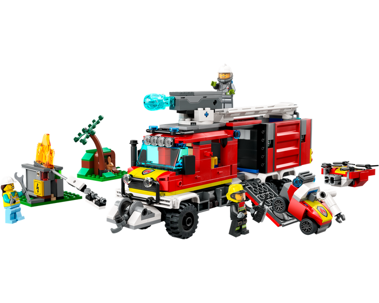 LEGO SET 60374 - Alternate build | Fire Command Truck – How to build it