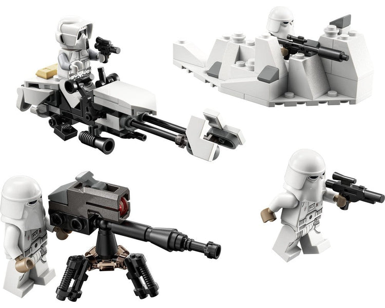 LEGO SET 75320 - Alternate build | Snowtrooper Battle Pack – How to ...