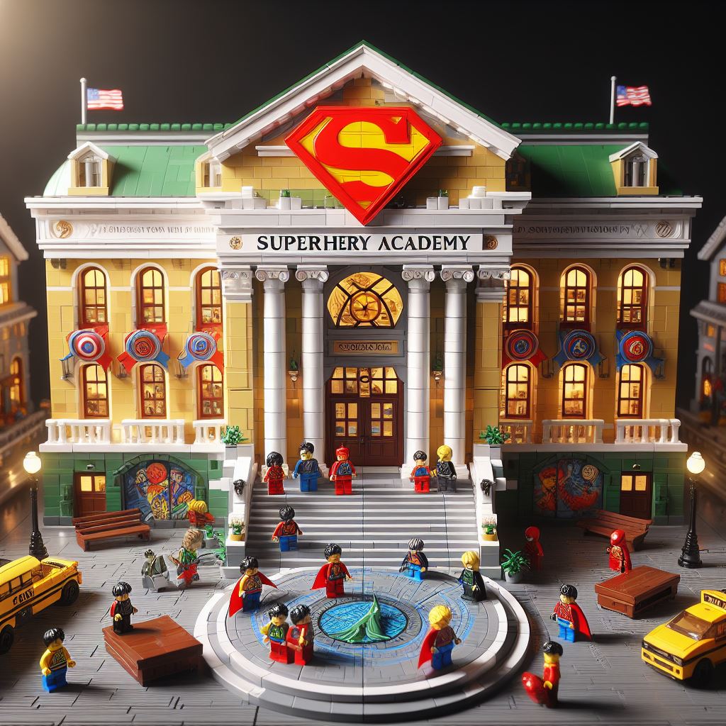 27 AI ideas for Lego MOCs Superhero Academy – How to build it