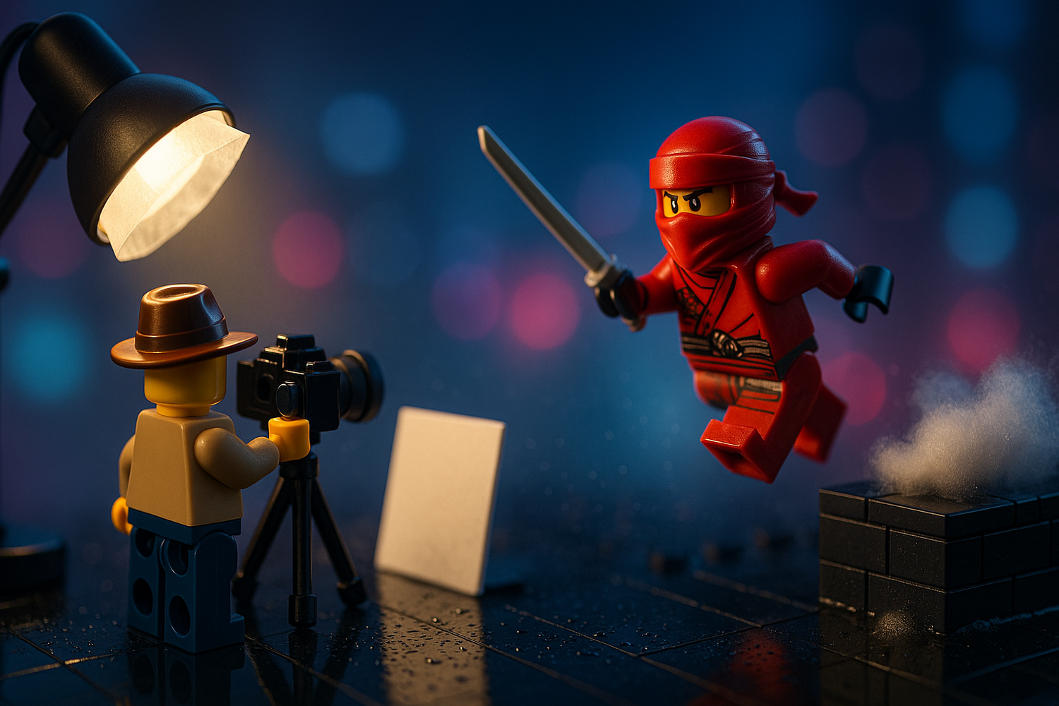 LEGO Photography: Tiny Bricks, Big Stories – How to build it