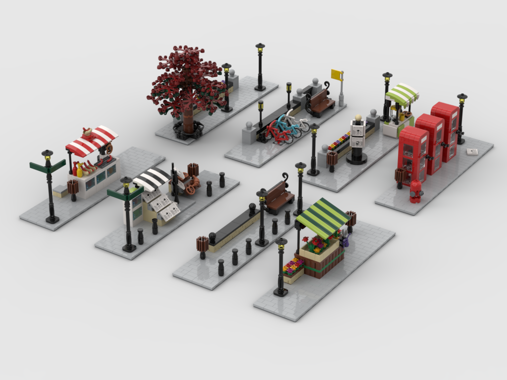 Corner LEGO MOC instruction – How to build it