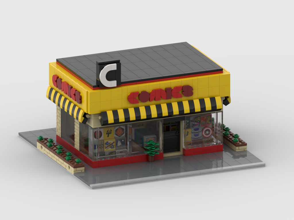 MOC - Modular Comics Store – How to build it
