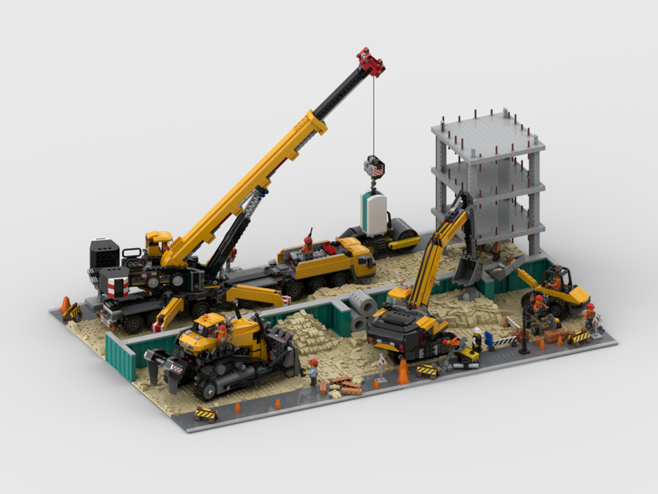 Modular Building LEGO MOC instruction – How to build it