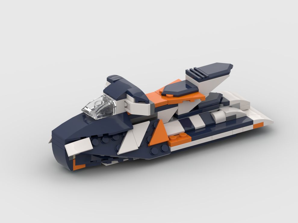 MOC - Jet Ski 31126 Alternative Build – How to build it