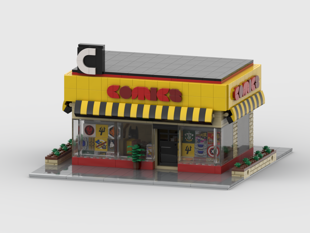 MOC - Modular Comics Store – How to build it