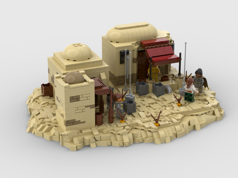 Desert Village LEGO MOC instruction – How to build it