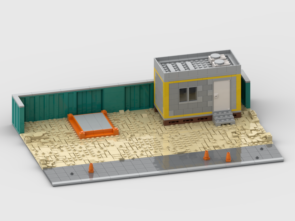 MOC - Display for set 60478-1 - Cement Mixer – How to build it