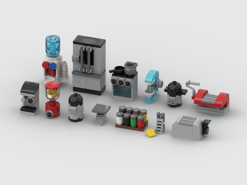MOC - Kitchen Equipment – How to build it