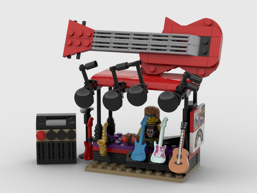 MOC - Music Stand – How to build it