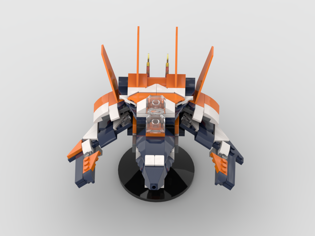 MOC - Space Ship 31126 Alternative Build – How to build it
