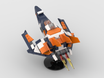MOC - Space Ship 31126 Alternative Build – How to build it