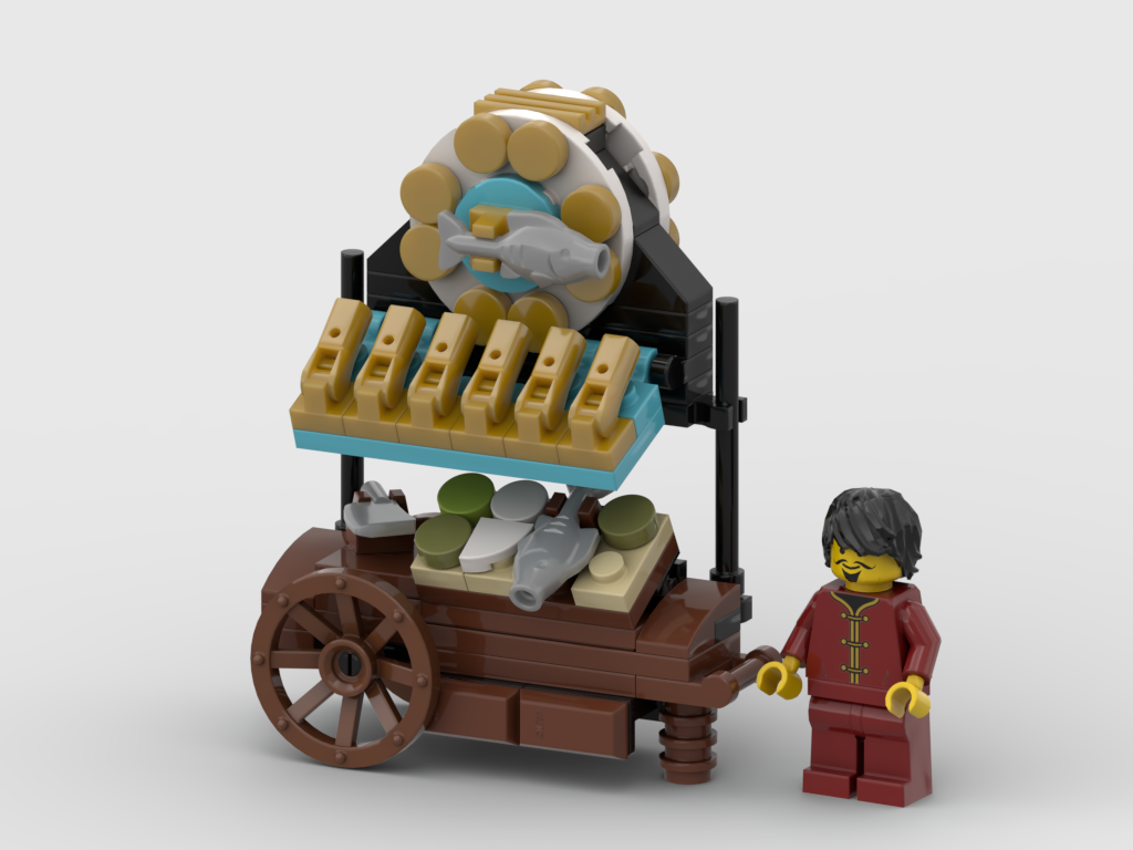 MOC - Sushi Cart – How to build it