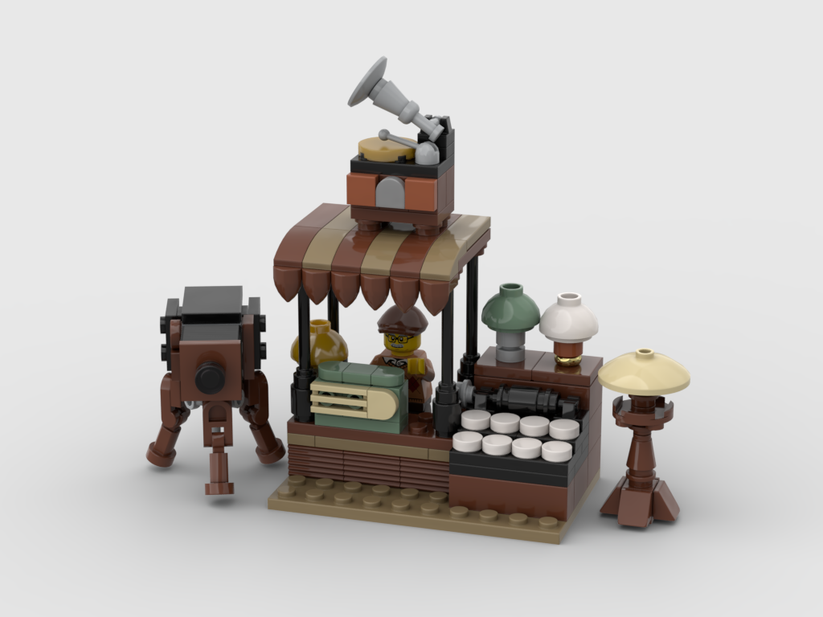 MOC - Vintage Stand – How to build it