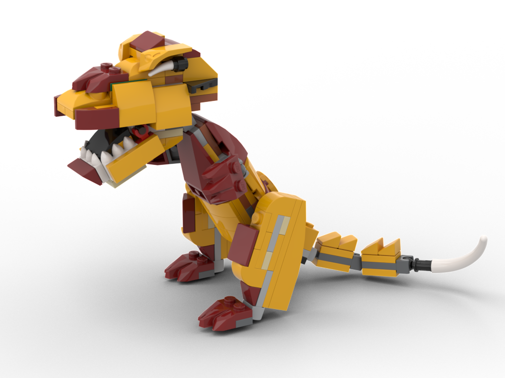 MOC - 31112 T-REX Alternative Build – How to build it