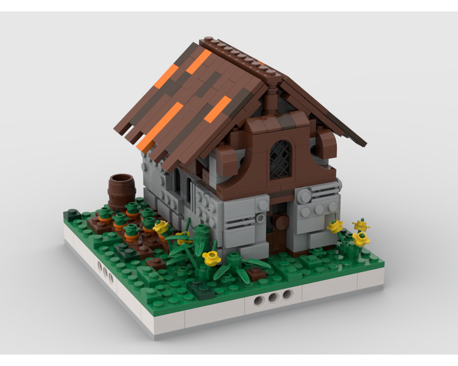 Village LEGO MOC instruction – How to build it