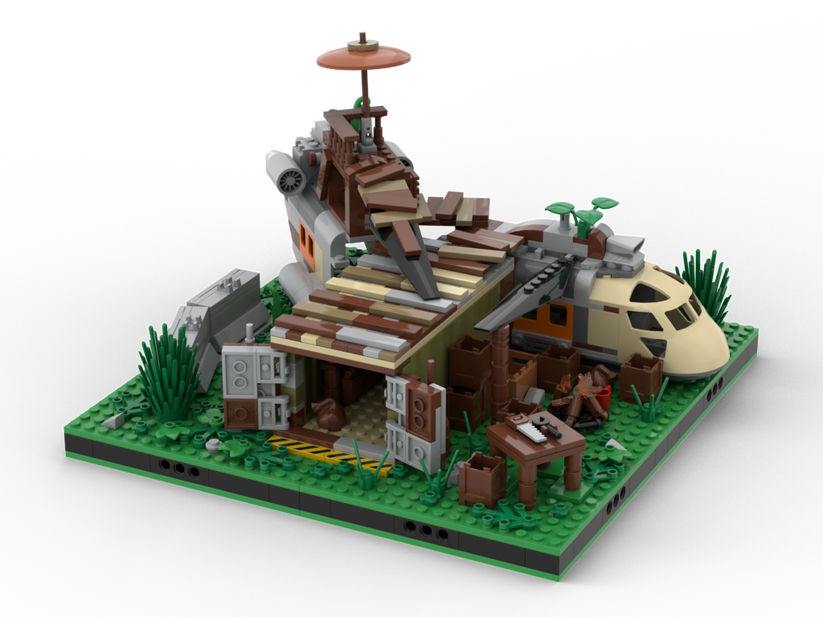 MOC - Apocalypse Helicopter Base – How to build it