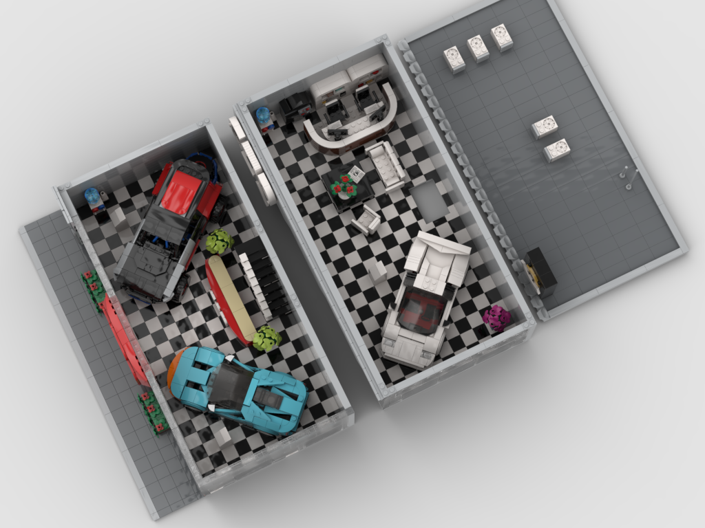 MOC - Modular Car Show – How to build it