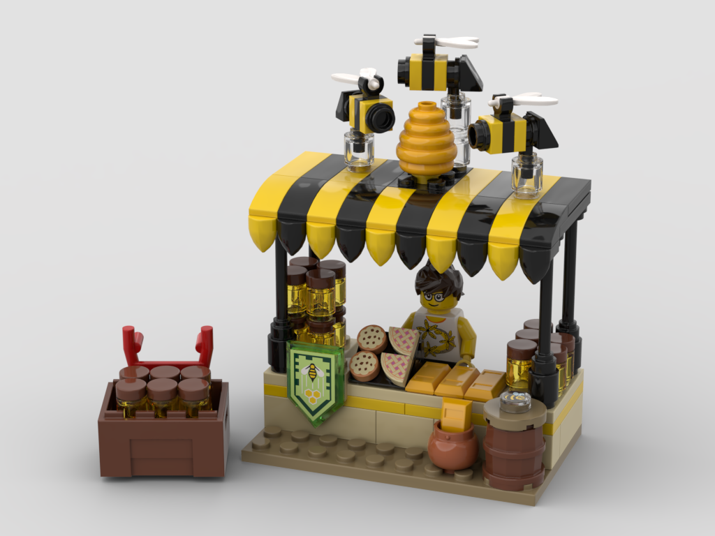 MOC - Honey Stand – How to build it