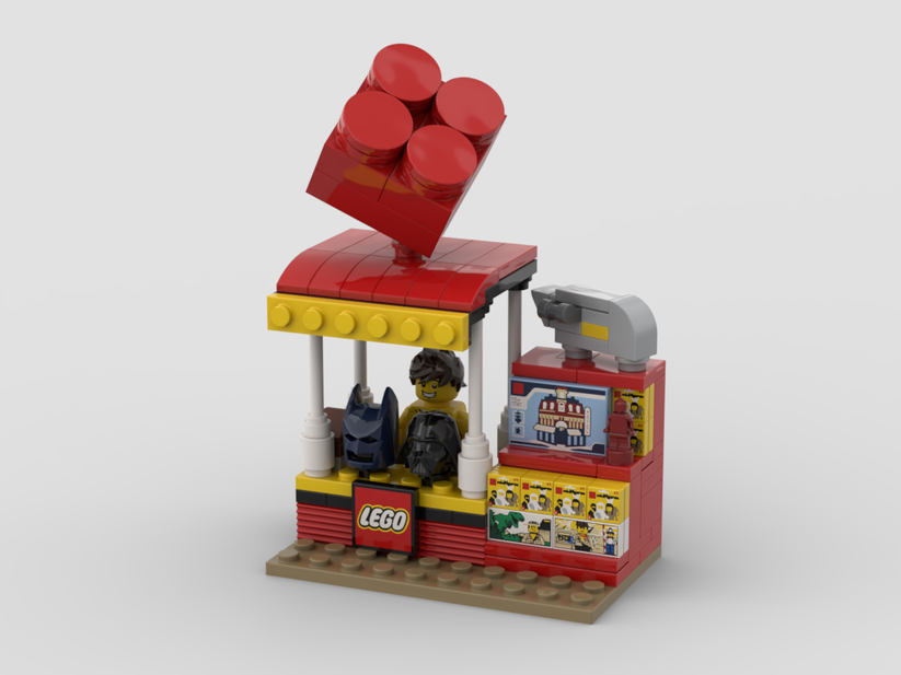 MOC - Lego Stand - Download link in the description – How to build it