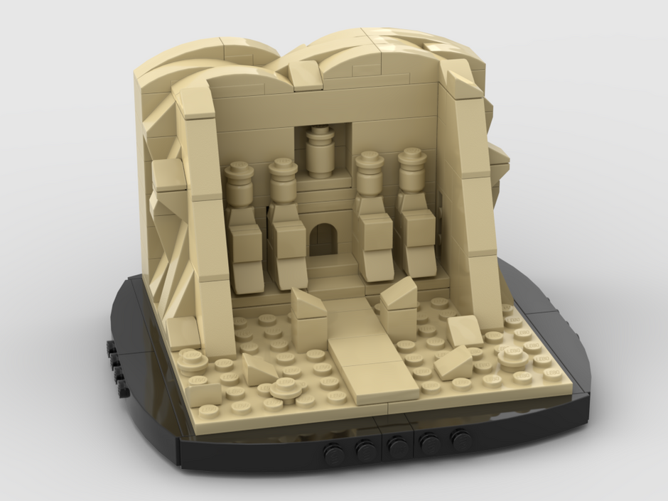 Mini monument LEGO MOC instruction – How to build it