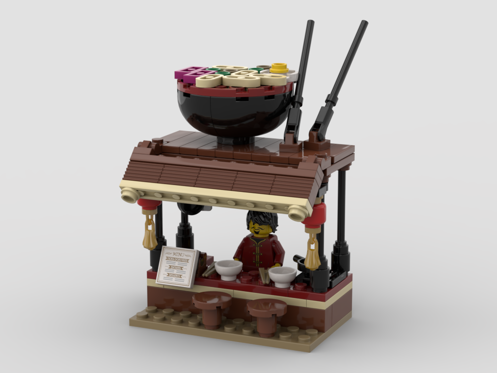 MOC - Ramen Stand – How to build it