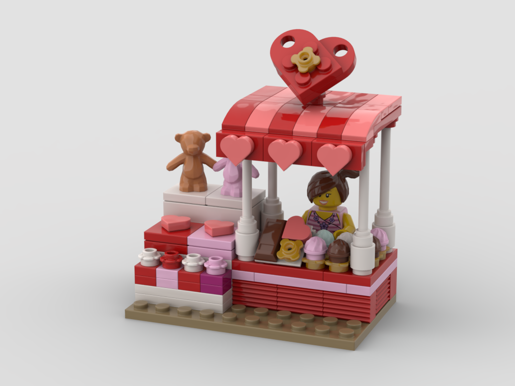 MOC - Market Stand Ultra pack | 16 MOCs – How to build it