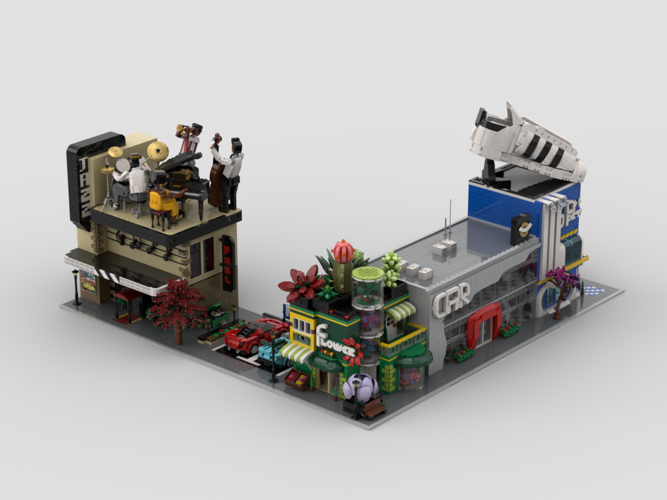 Modular Building LEGO MOC instruction – How to build it