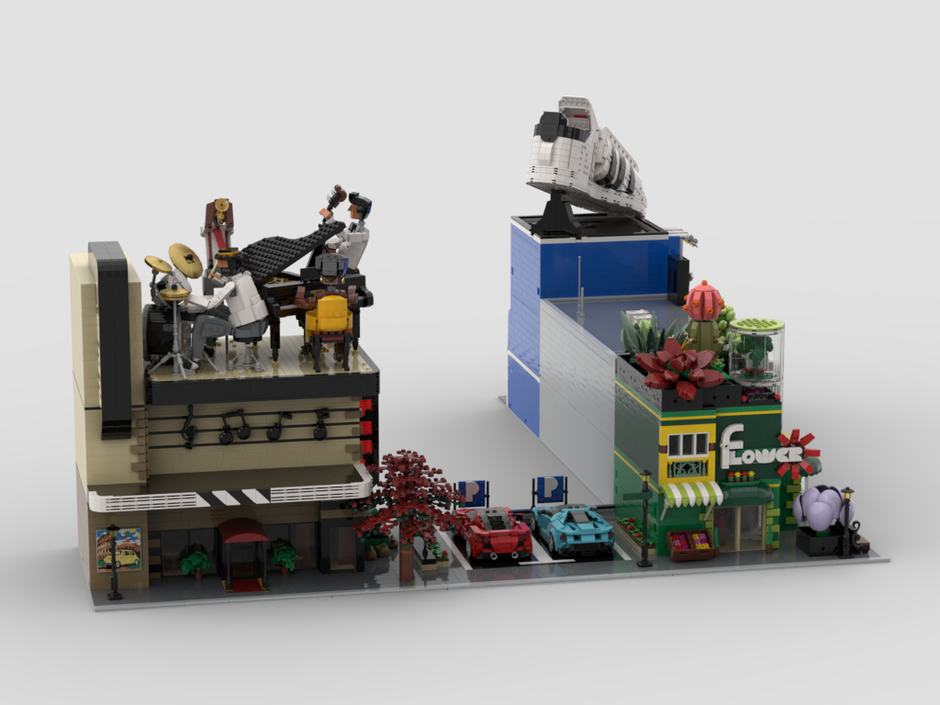 Modular Building LEGO MOC instruction – How to build it