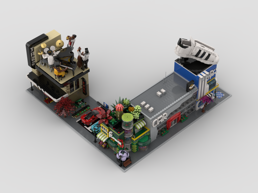 MOC - Modular Display PACK | build from 5 MOCs – How to build it